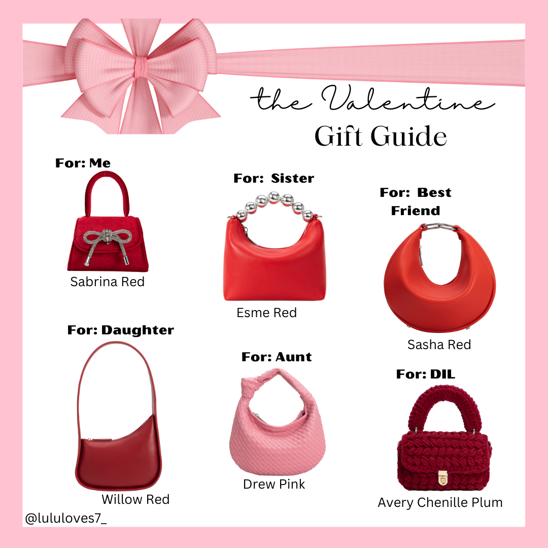 Valentine's Day Gift Guide: The Best Handbags in Pink and Red : Lululoves7